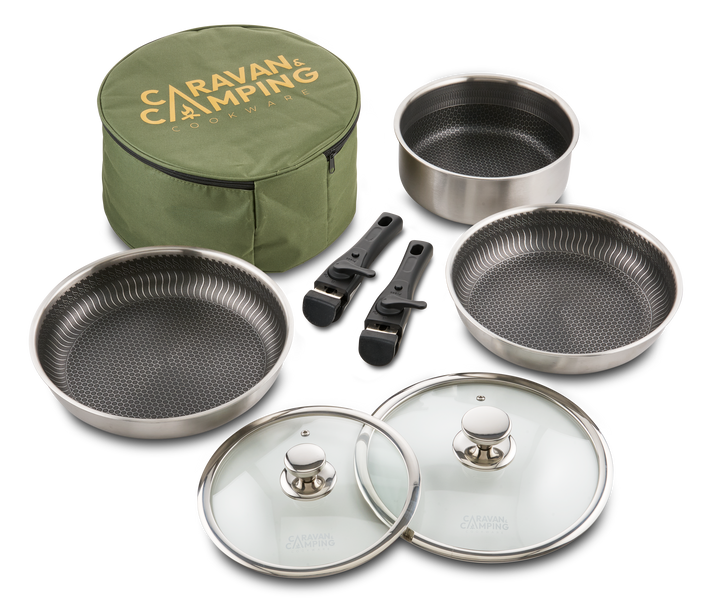 Caravan & Camping Cookware | Cookware Set | Camping Supplies